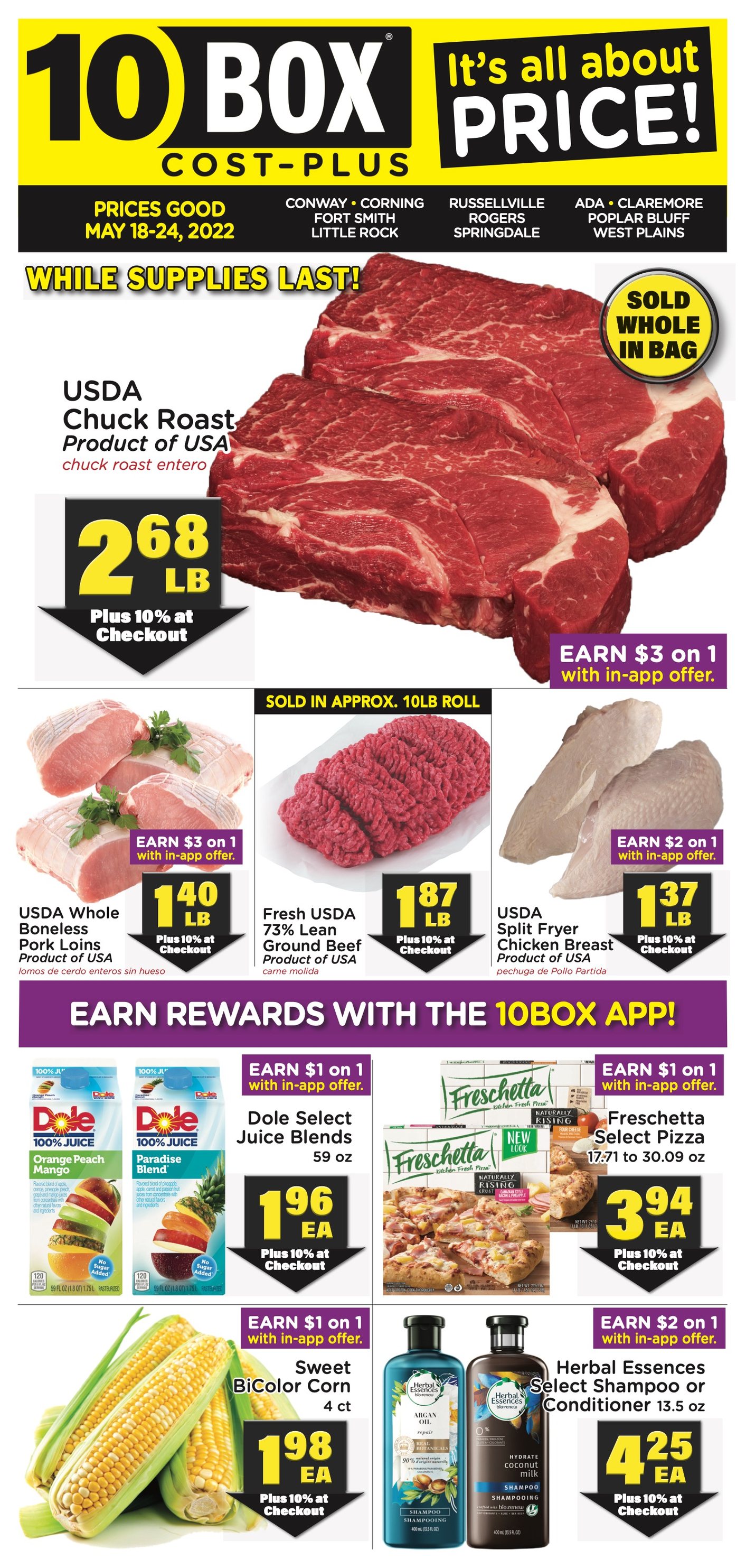 10BOX COST PLUS - Rogers AR - Hours, Directions, Reviews - Loc8NearMe