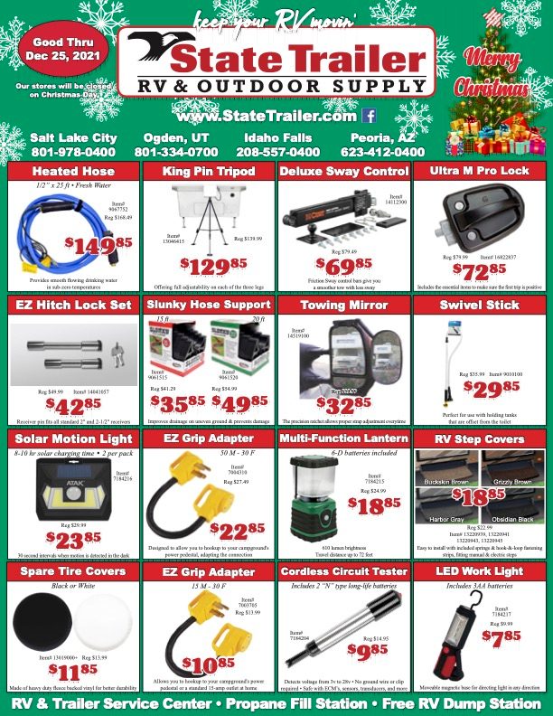 STATE TRAILER RV & OUTDOOR SUPPLY - Peoria AZ - Hours, Directions ...