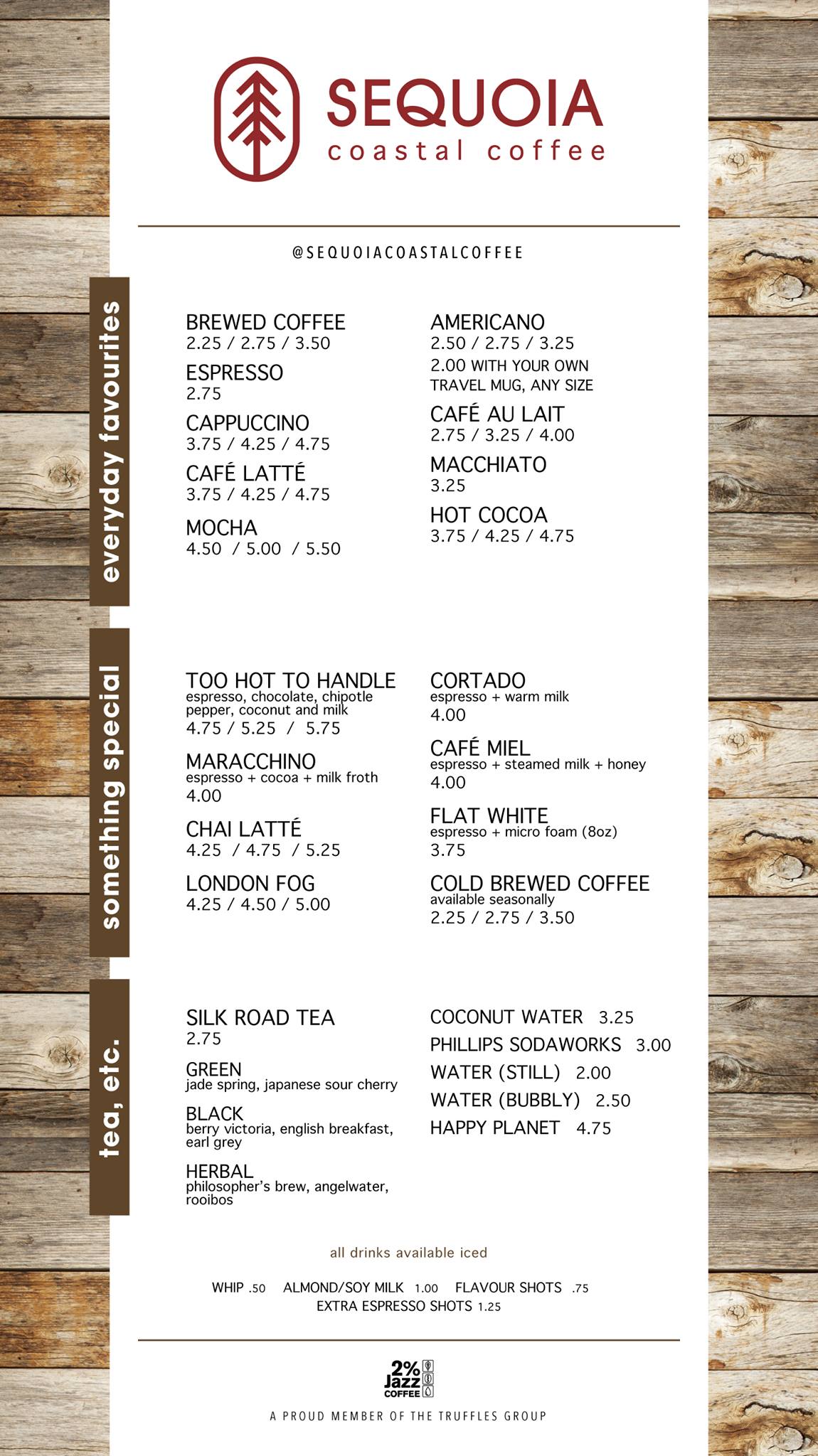 Sequoia Coffee - Royal Bay, Colwood - Menu, Reviews (35), Photos ...