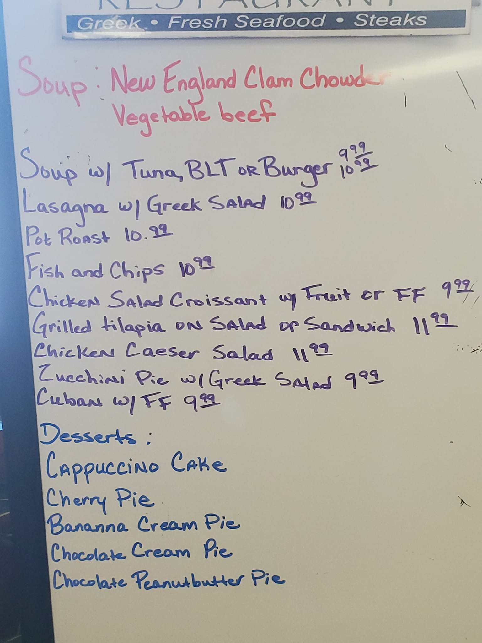 Niki's Family Restaurant, Melbourne - Menu, Reviews (241), Photos (88 ...