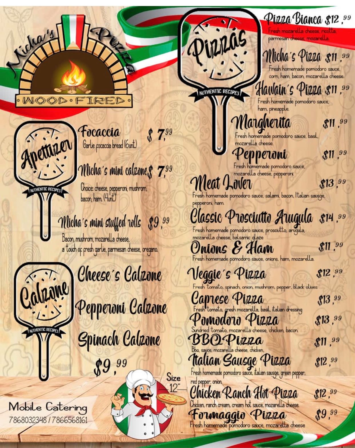 Micha´s Pizza, Miami - Menu, Reviews, Photos (13) - Restaurantji