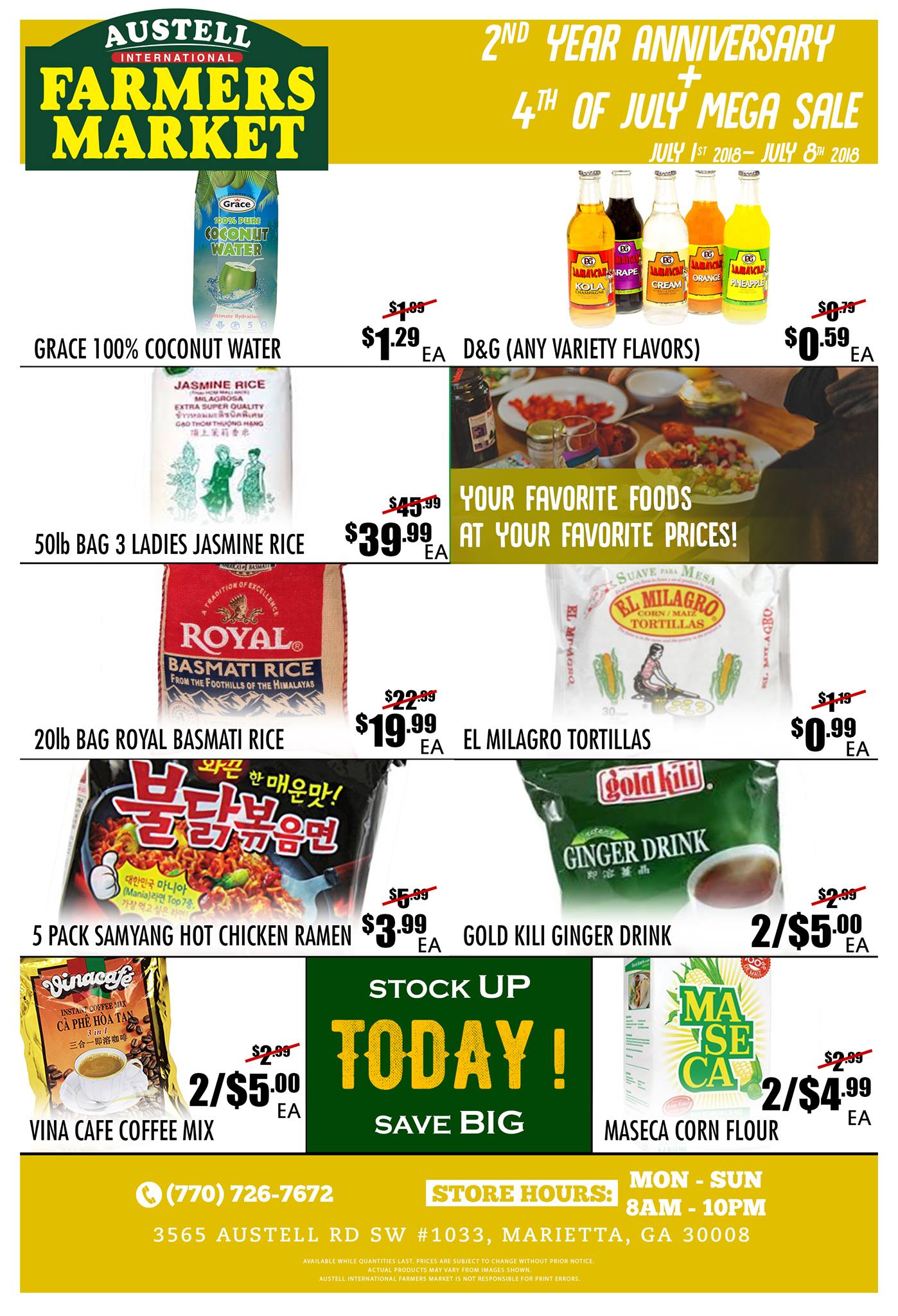 AUSTELL INTERNATIONAL FARMERS MARKET LLC. - Marietta GA - Hours ...