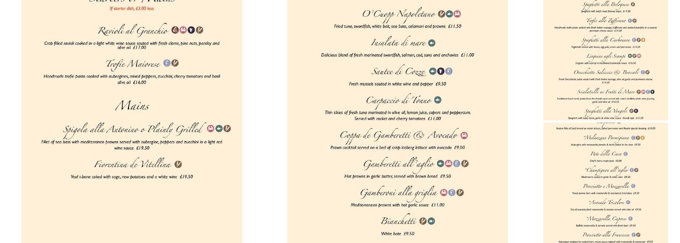 ROSSINI RESTAURANT Wokingham, Berkshire RG40 2BB - Menu, Reviews (144 ...