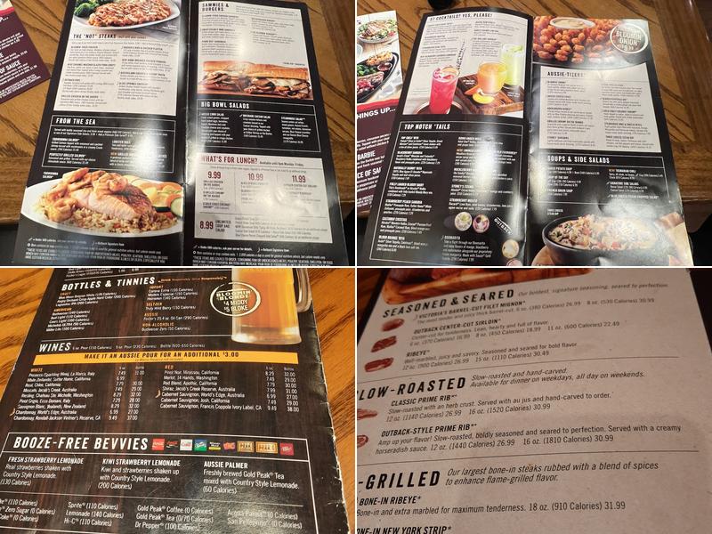Outback Steakhouse, Rochester - Menu, Reviews (490), Photos (109 ...