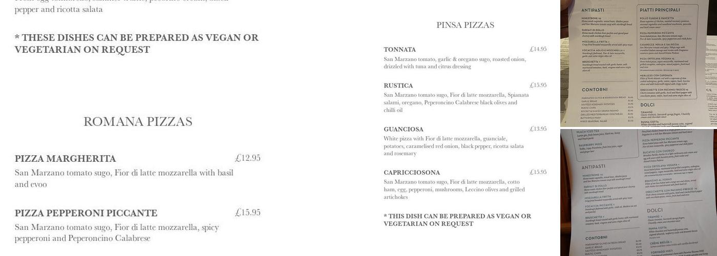 Amarone Aberdeen, Scotland AB11 6BR - Menu, Reviews (196), Photos (31 ...