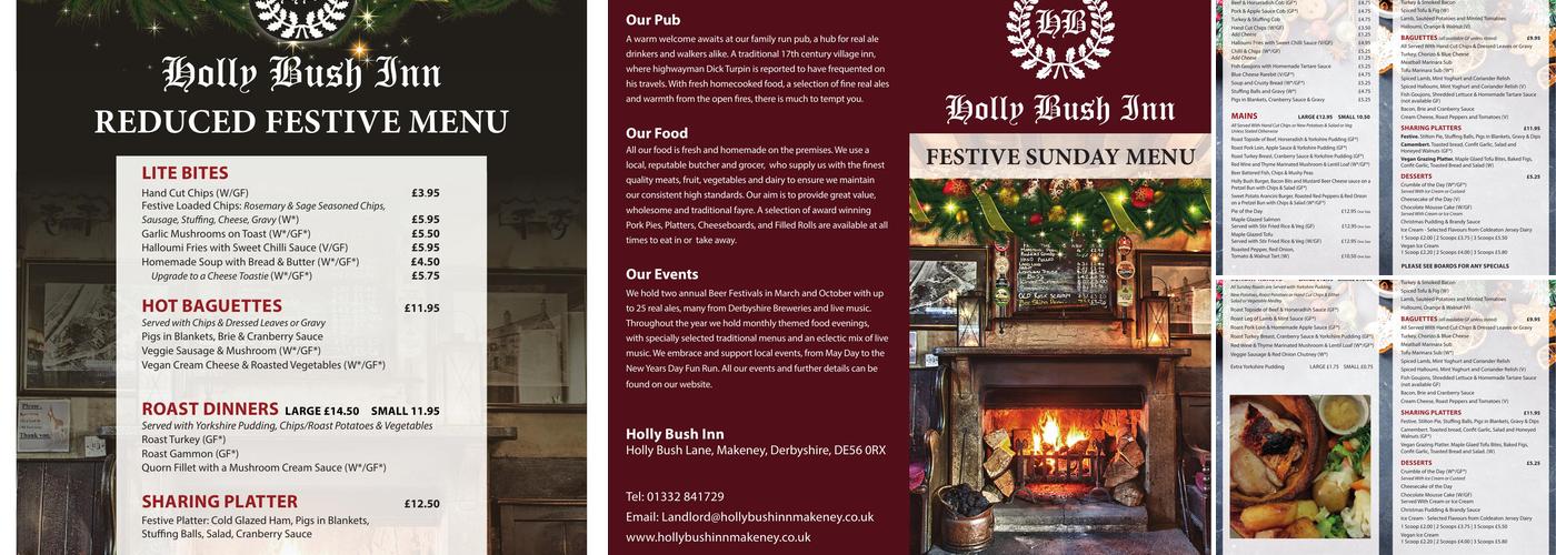 Holly Bush Inn Belper, Derbyshire DE56 0RX - Menu, Reviews (183 ...