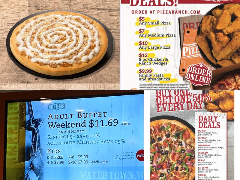 Pizza Ranch, Watertown - Menu, Reviews (252), Photos (60) - Restaurantji