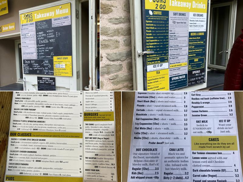 CSONS Ludlow, Shropshire SY8 1EG - Menu, Reviews (242), Photos (27 ...