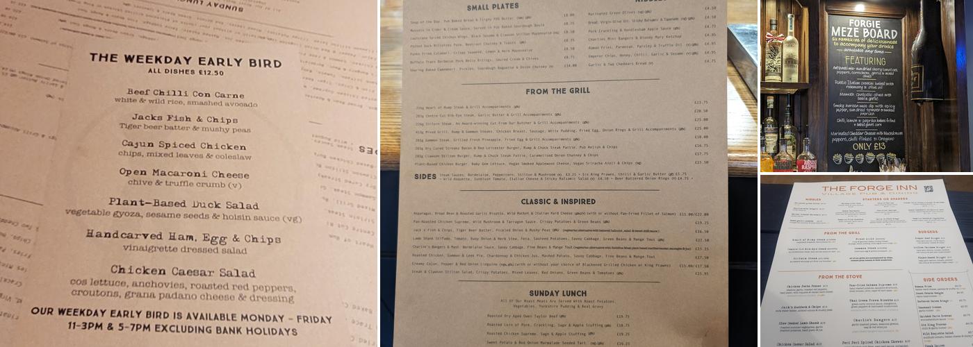 The Forge Inn Glenfield, Leicestershire LE3 8DG - Menu, Reviews (265 ...