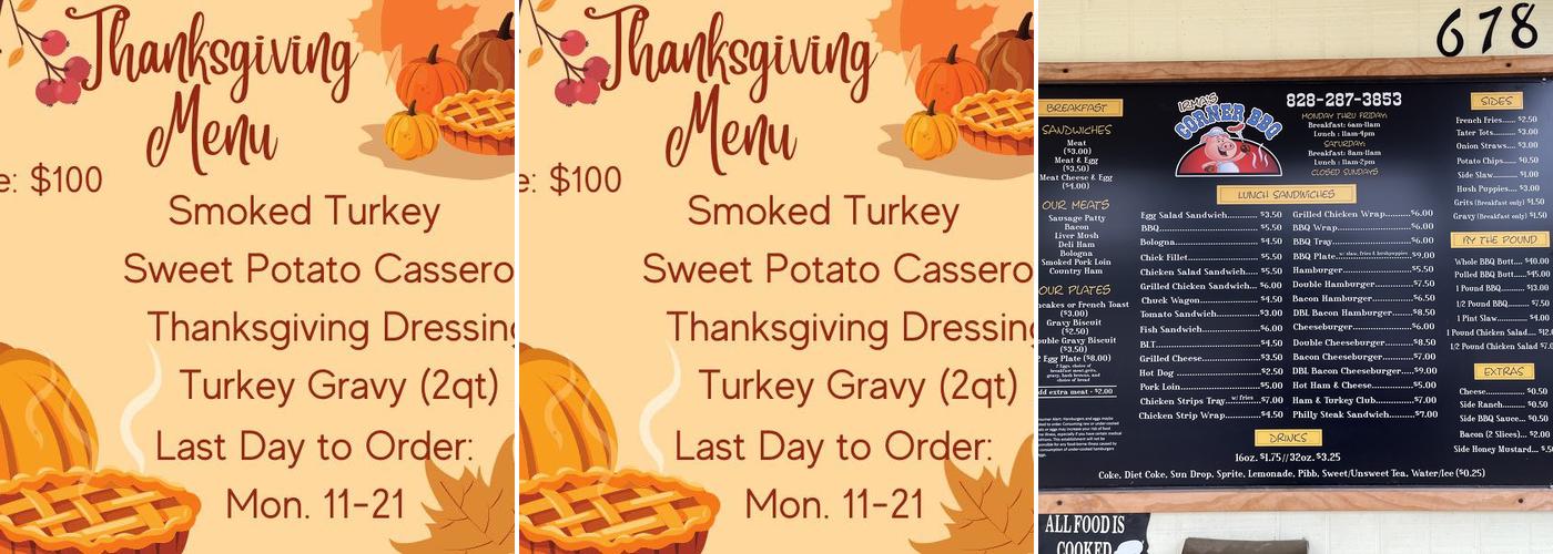 Corner BBQ, Rutherfordton - Menu, Reviews (120), Photos (29) - Restaurantji