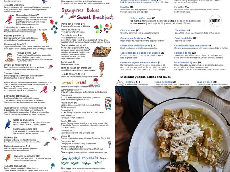 Cuchara, Houston - Menu, Reviews (1104), Photos (97) - Restaurantji