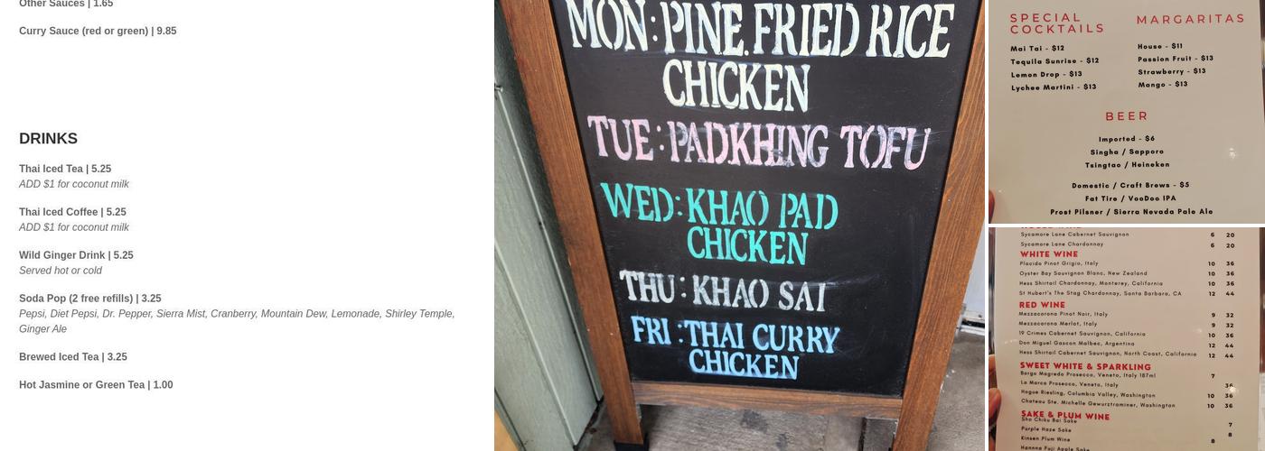 Wild Ginger, Littleton - Menu, Reviews (292), Photos (56) - Restaurantji