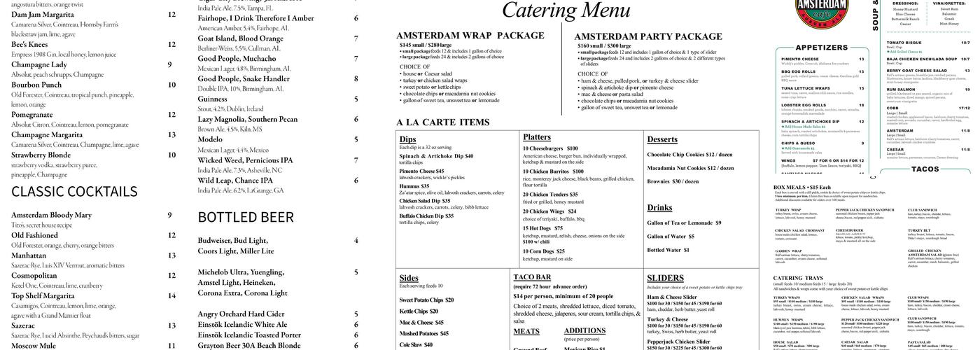 Amsterdam Cafe, Auburn - Menu, Reviews (524), Photos (117) - Restaurantji