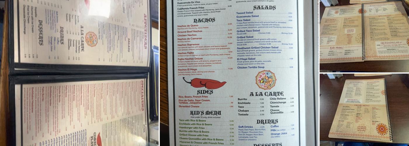 El Maya, Marionville - Menu, Reviews (221), Photos (64) - Restaurantji