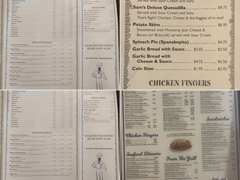 Uncle Sam's Restaurant, Bristol - Menu, Reviews (235), Photos (46 ...