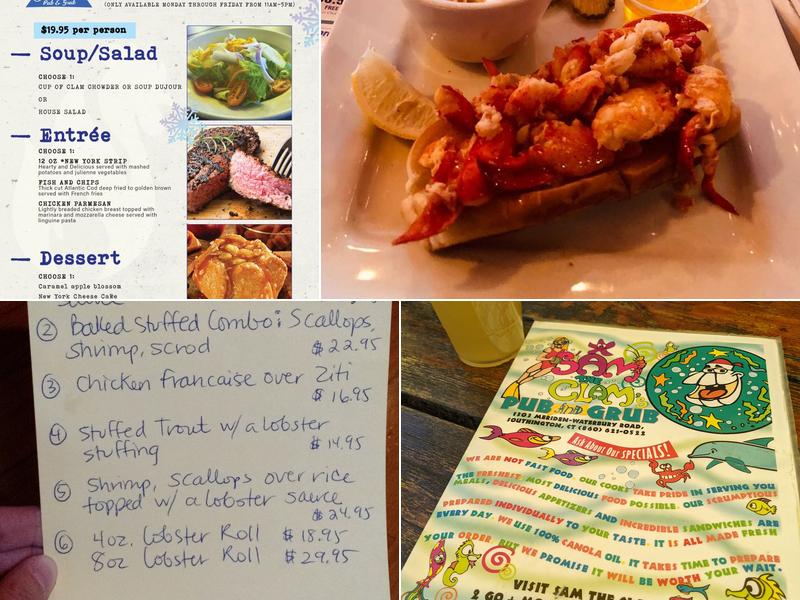 Sam The Clam Pub & Grub, Southington - Menu, Reviews (341), Photos (67 ...