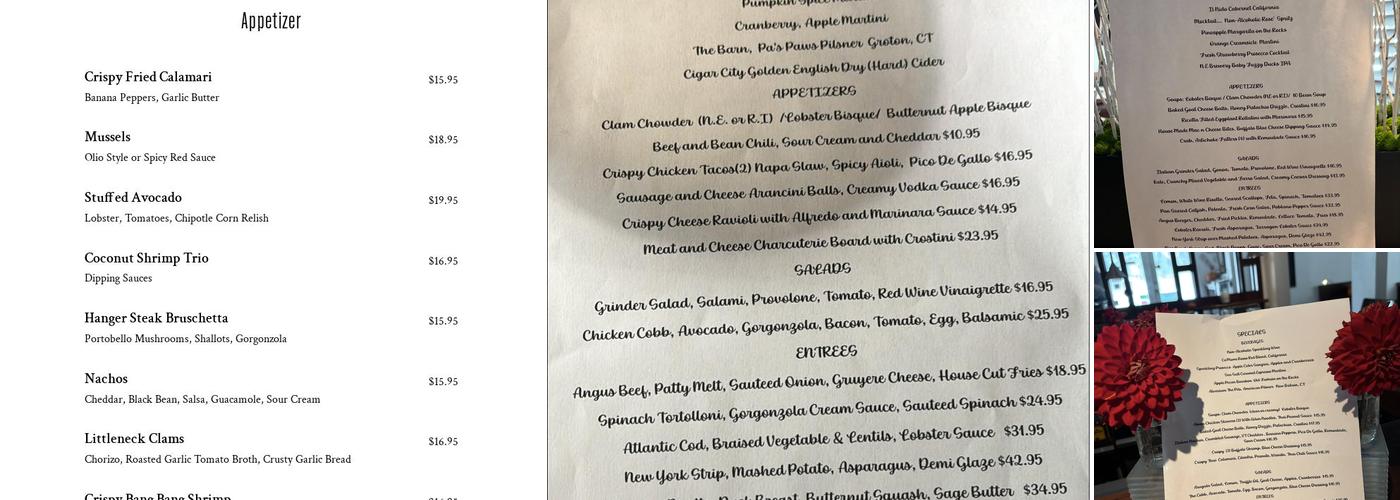 Olio Restaurant & Bar, Groton - Menu, Reviews (363), Photos (83 ...