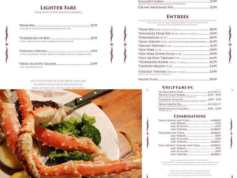 The Freighthouse Restaurant, La Crosse - Menu, Reviews (440), Photos ...
