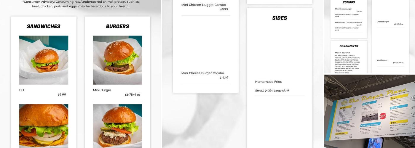 The Burger Place, Melbourne - Menu, Reviews (436), Photos (74 ...