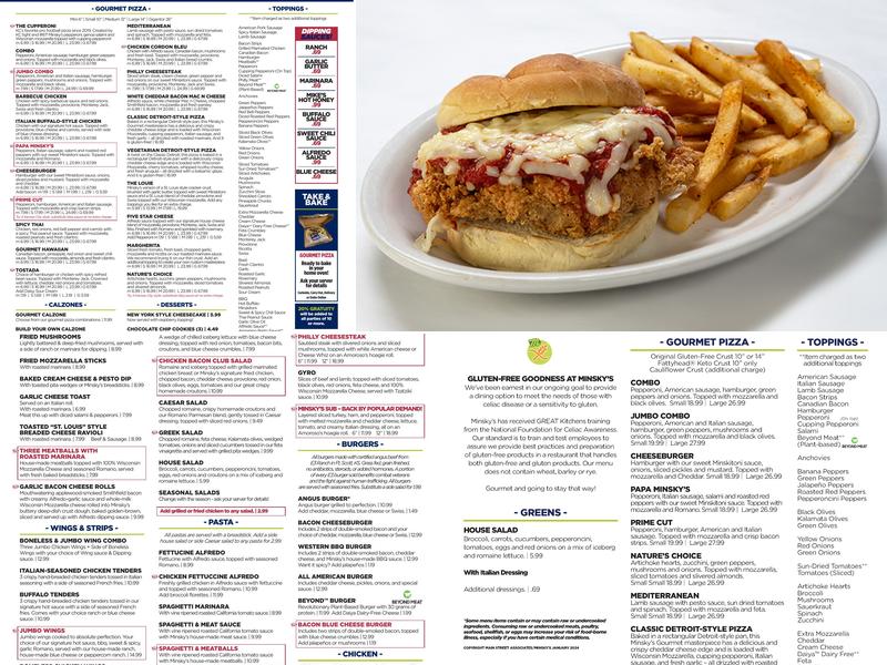 Minsky's, Prairie Village - Menu, Reviews (234), Photos (47) - Restaurantji