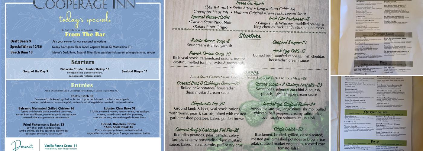 Cooperage Inn, Baiting Hollow - Menu, Reviews (853), Photos (96 ...