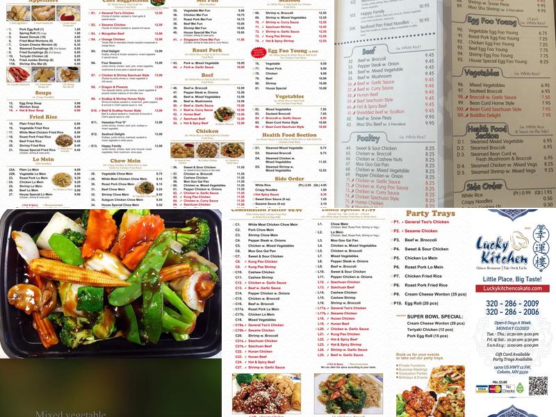 Lucky Kitchen, Cokato - Menu, Reviews (129), Photos (15) - Restaurantji