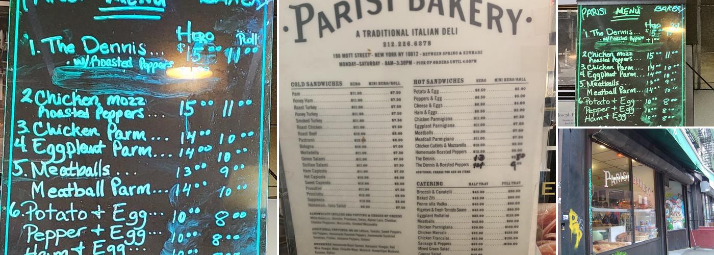 Parisi Bakery & Deli, New York - Menu, Reviews (355), Photos (52 ...