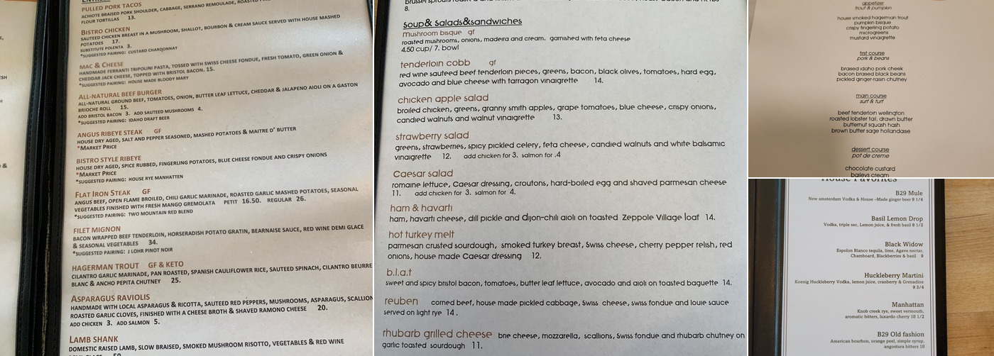 Brick 29 Bistro, Nampa - Menu, Reviews (490), Photos (73) - Restaurantji