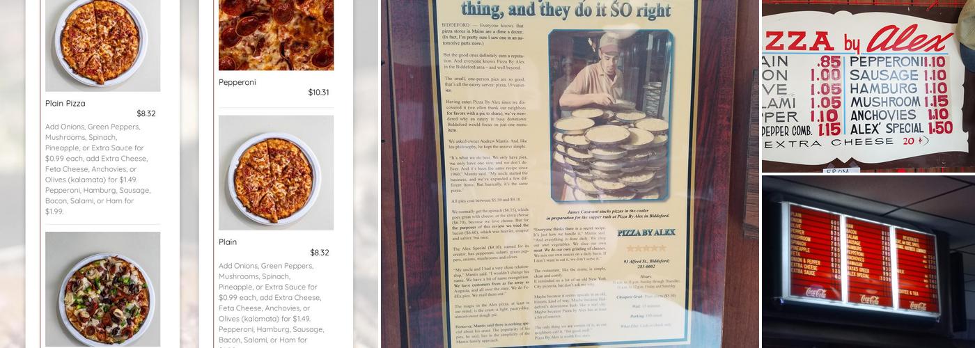Pizza By Alex, Biddeford - Menu, Reviews (335), Photos (50) - Restaurantji