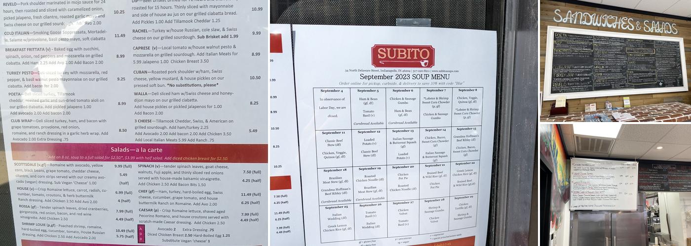 Subito, Indianapolis - Menu, Reviews (188), Photos (44) - Restaurantji