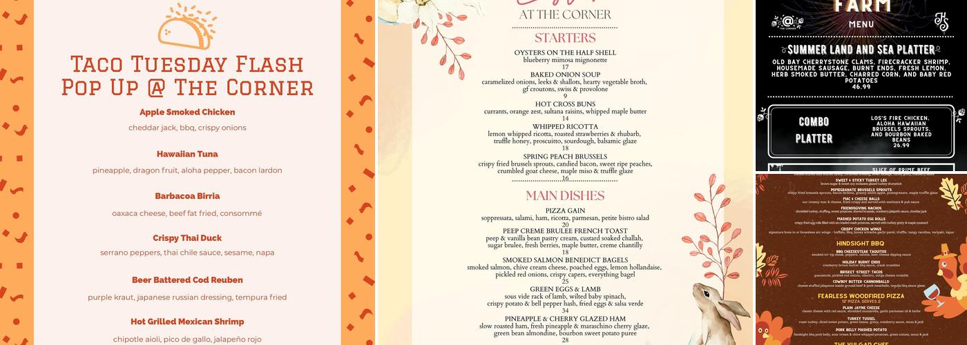 @ the Corner, Litchfield - Menu, Reviews (227), Photos (48) - Restaurantji