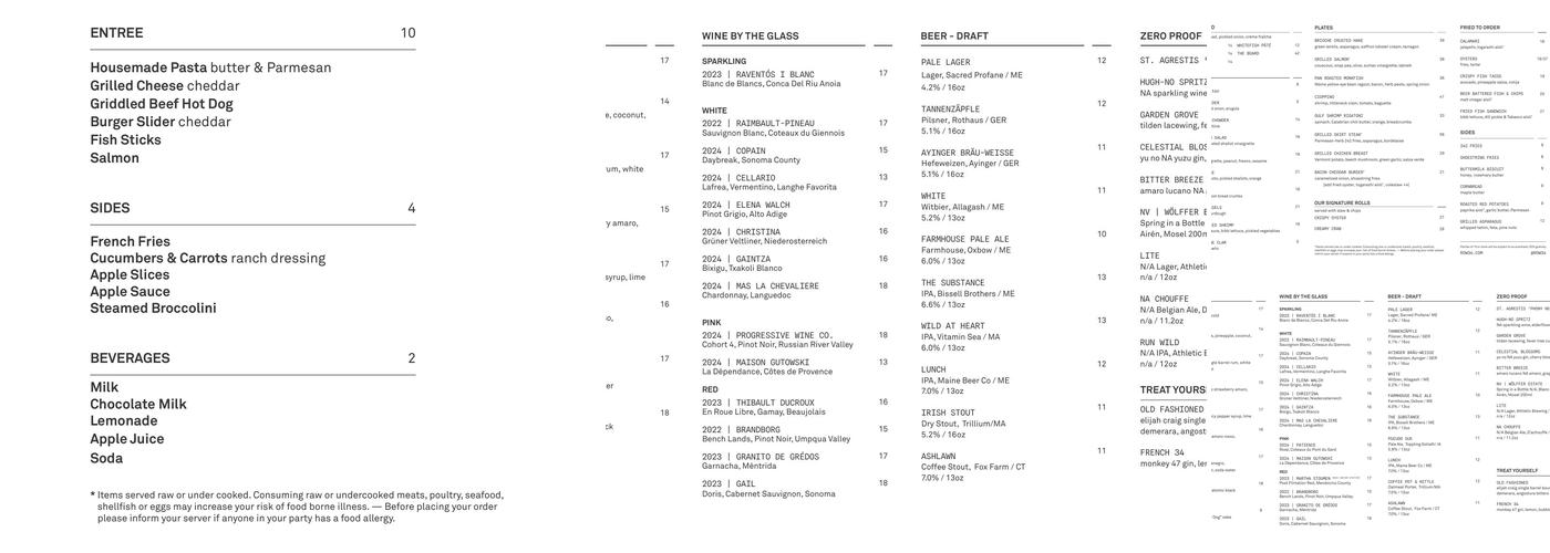 Row 34, Portsmouth - Menu, Reviews (715), Photos (91) - Restaurantji
