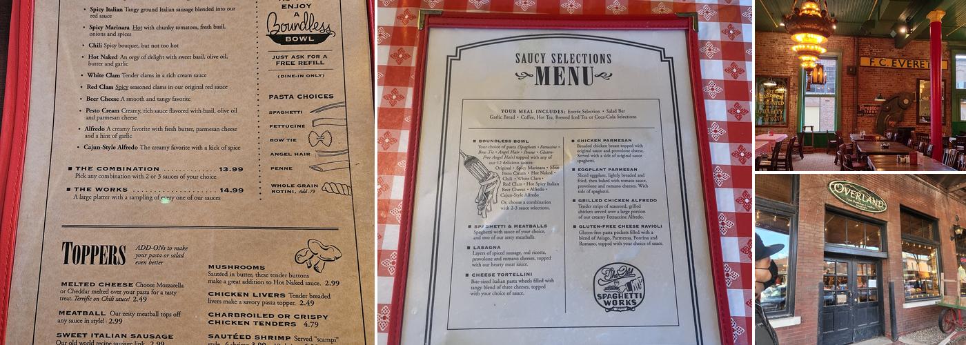 Spaghetti Works, Omaha - Menu, Reviews (625), Photos (90) - Restaurantji