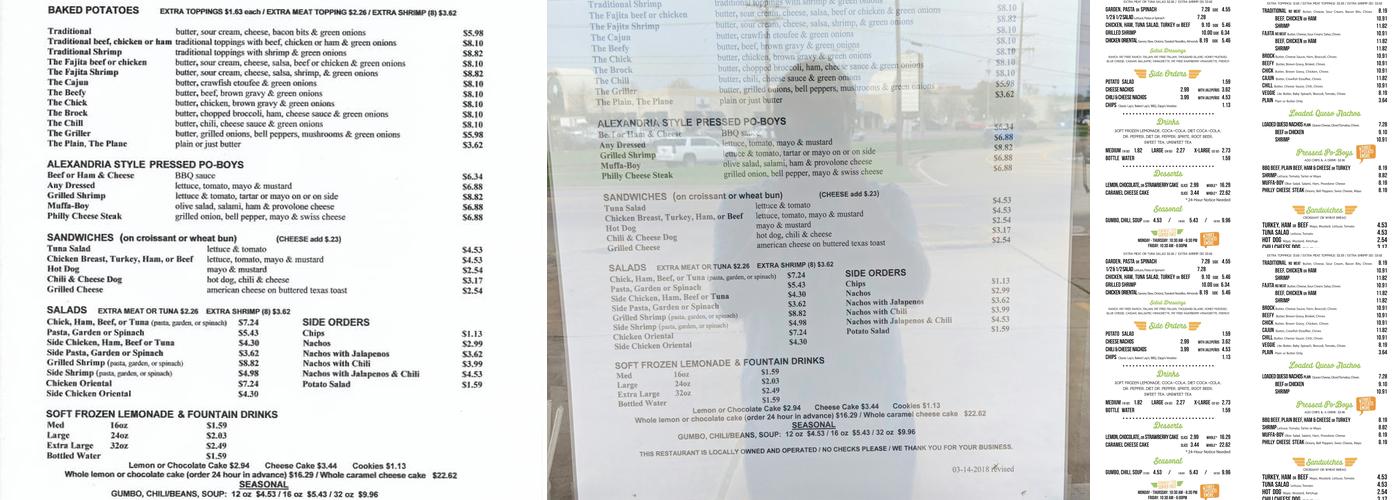 Three Potato More, Alexandria - Menu, Reviews (143), Photos (45 ...