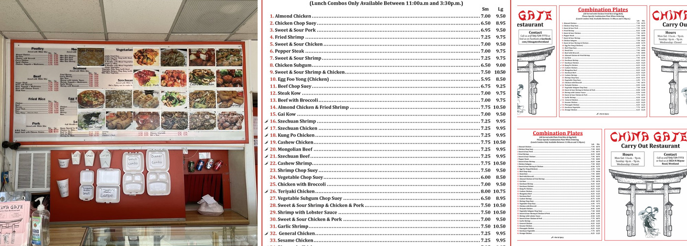 China gate, Westland - Menu, Reviews (190), Photos (56) - Restaurantji