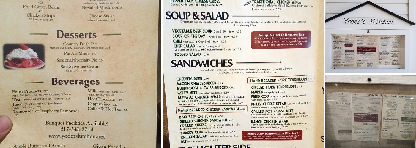 Yoder's Kitchen, Arthur - Menu, Reviews (408), Photos (99) - Restaurantji