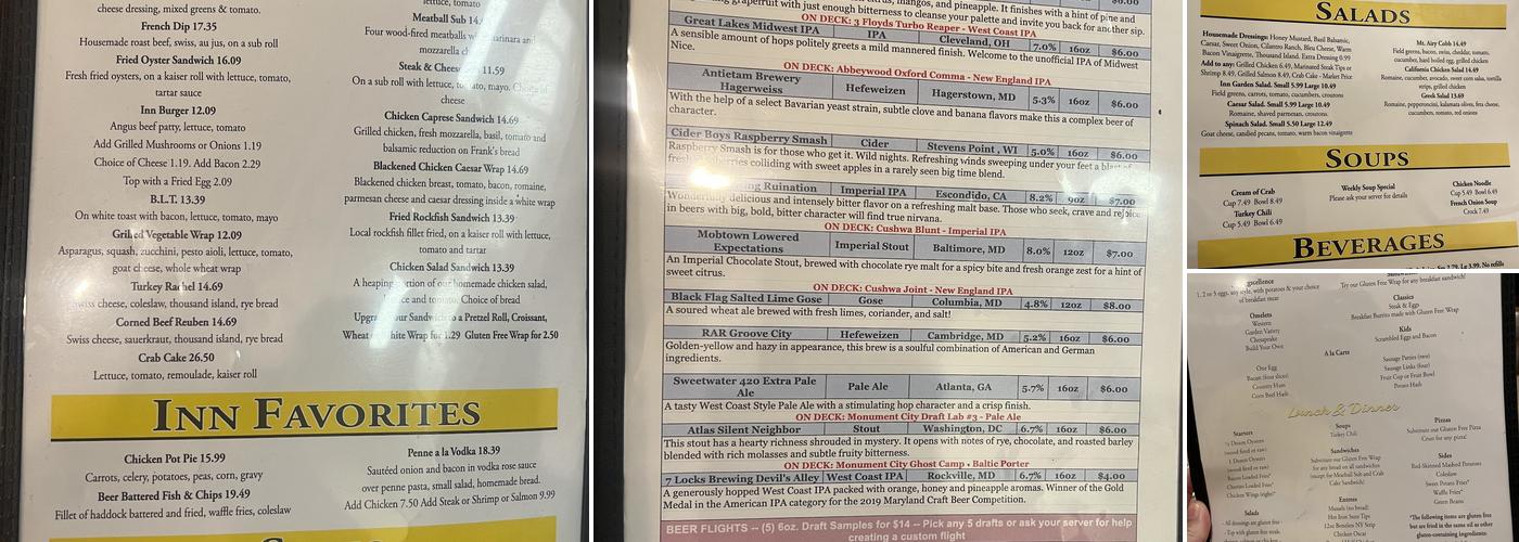 Mount Airy Inn, Mount Airy - Menu, Reviews (368), Photos (120 ...