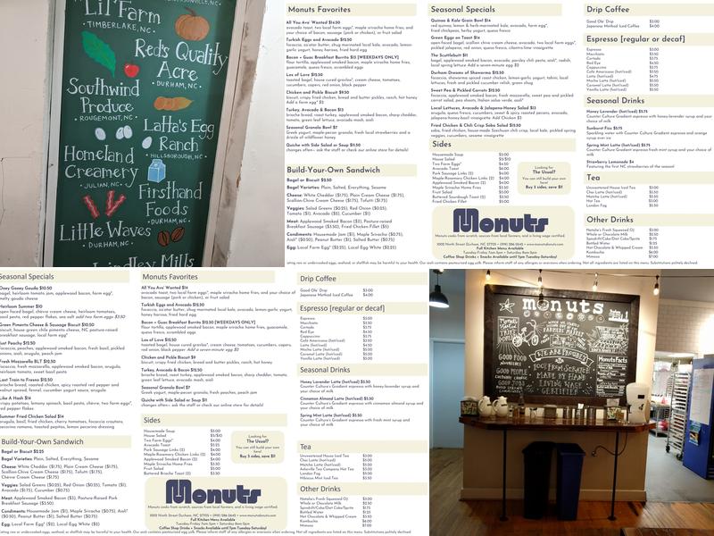 Monuts, Durham - Menu, Reviews (476), Photos (77) - Restaurantji