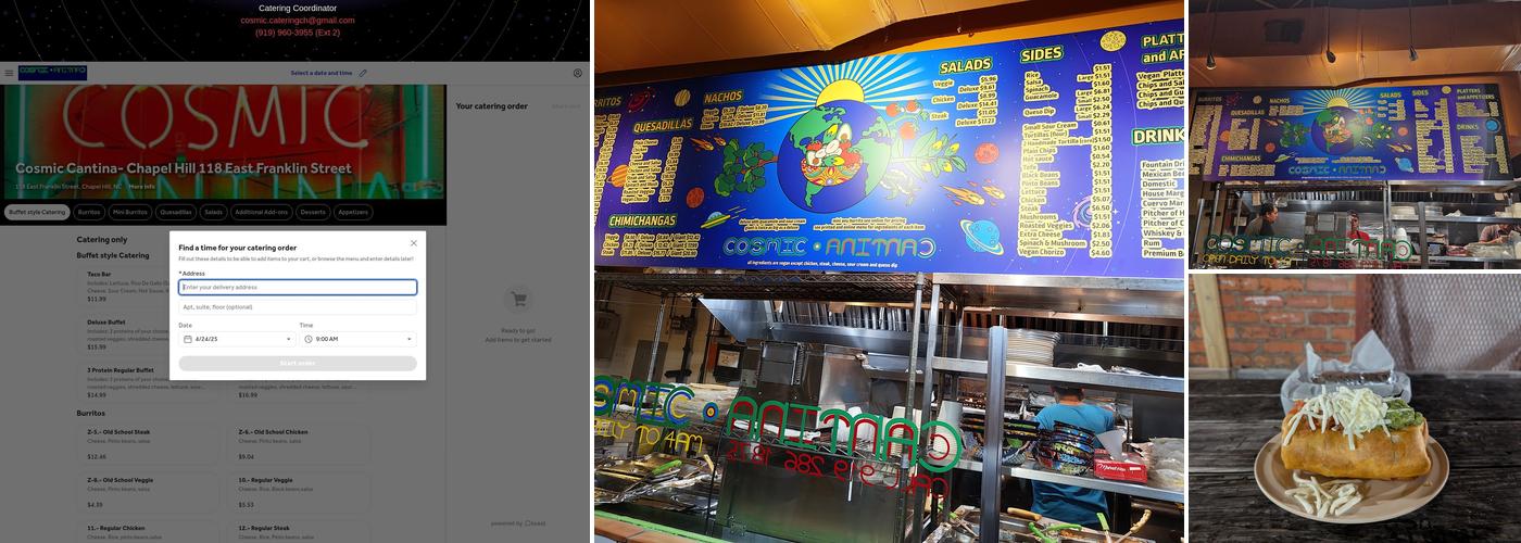 Cosmic Cantina, Durham - Menu, Reviews (452), Photos (65) - Restaurantji