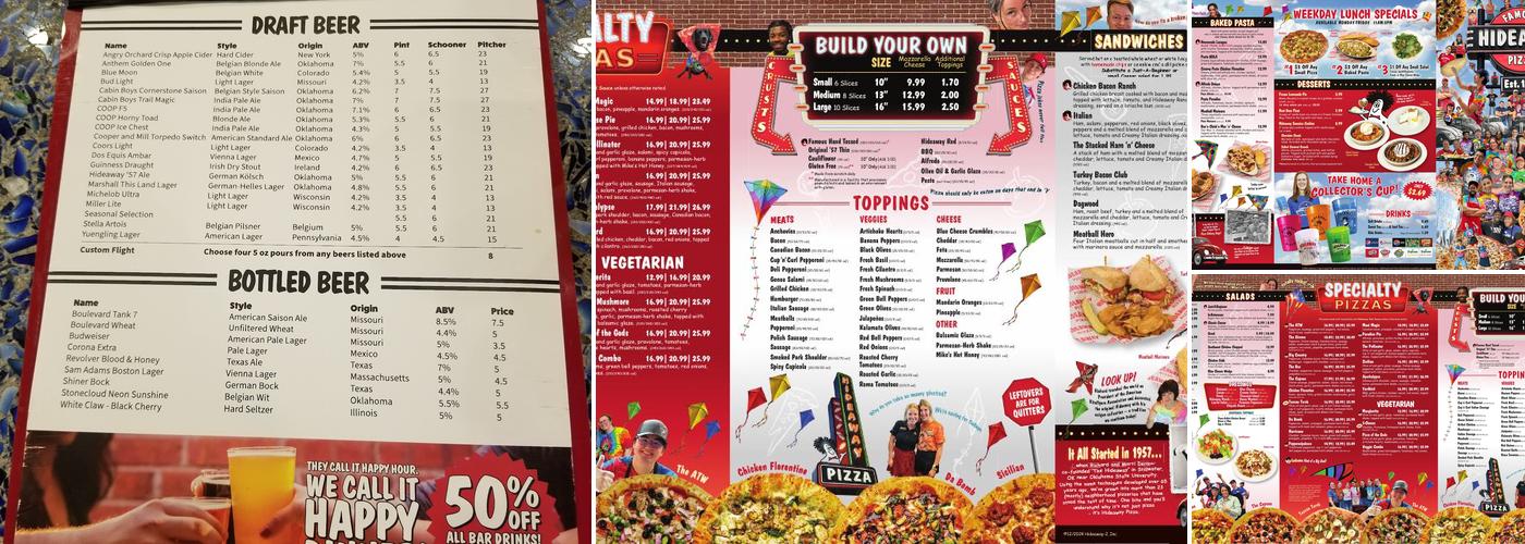 Hideaway Pizza, Bartlesville - Menu, Reviews (344), Photos (41 ...