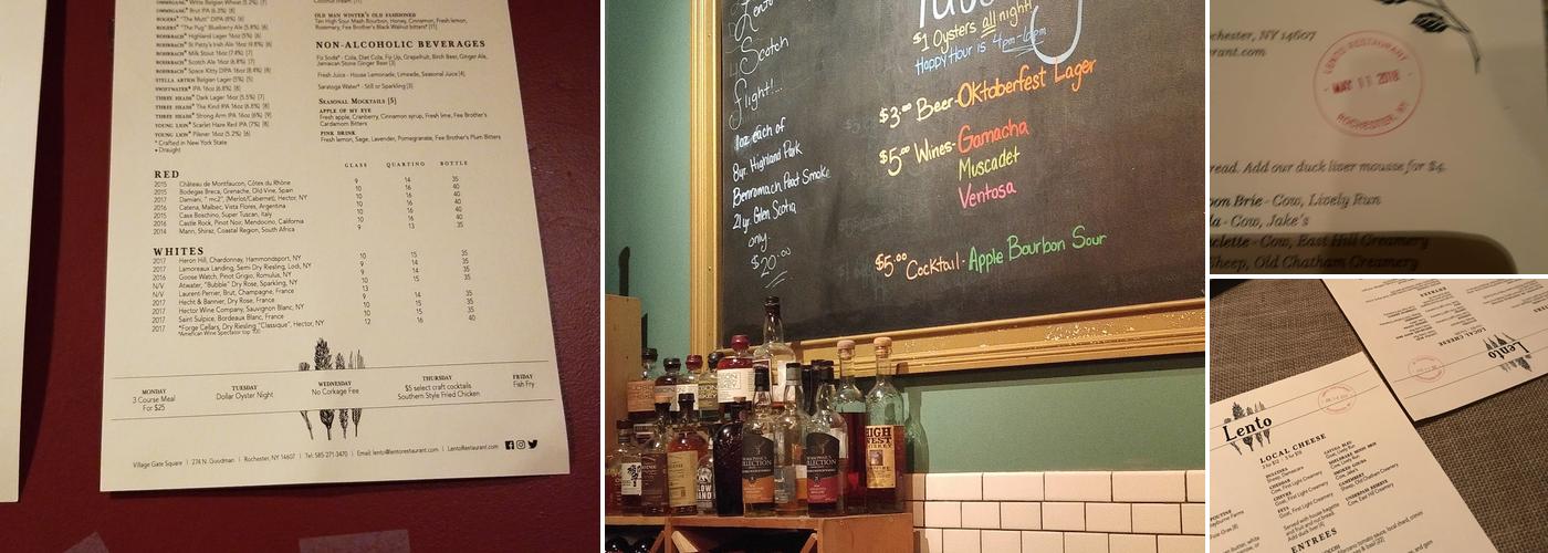 Lento, Rochester - Menu, Reviews (371), Photos (70) - Restaurantji