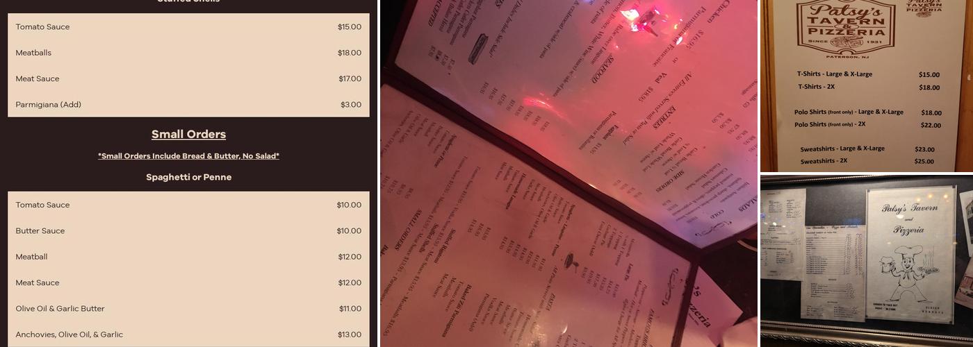 Patsy's Tavern & Restaurant, Paterson - Menu, Reviews (383), Photos (67 ...