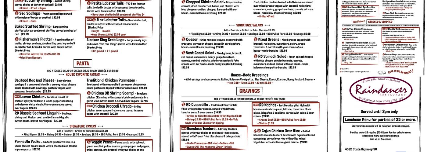 Raindancer Restaurant, Amsterdam - Menu, Reviews (381), Photos (69 ...