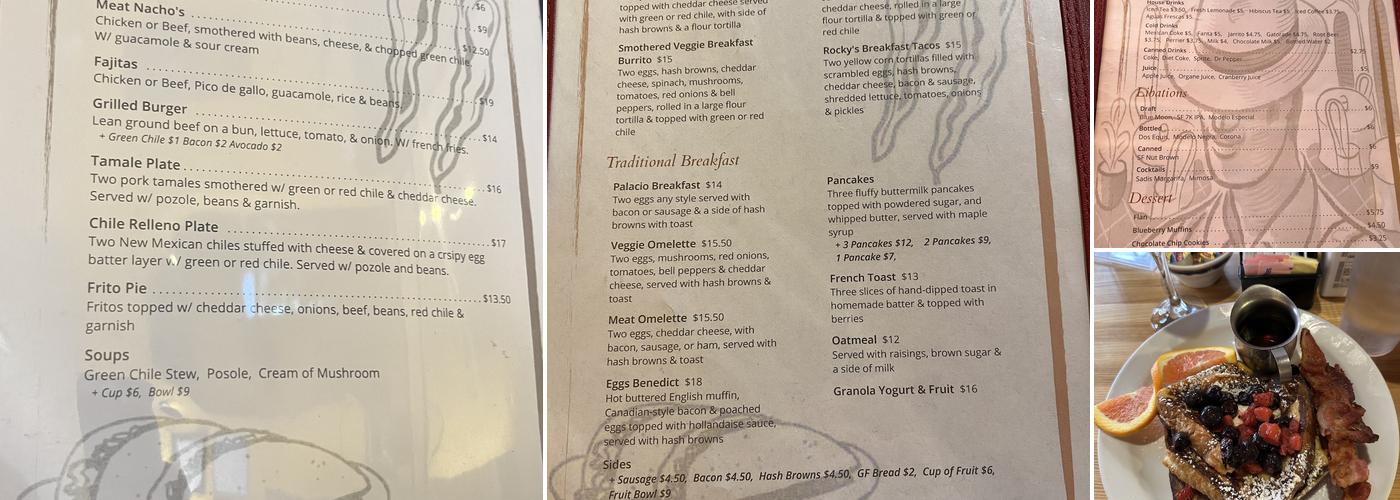 Palacio Restaurant, Santa Fe - Menu, Reviews (421), Photos (61 ...