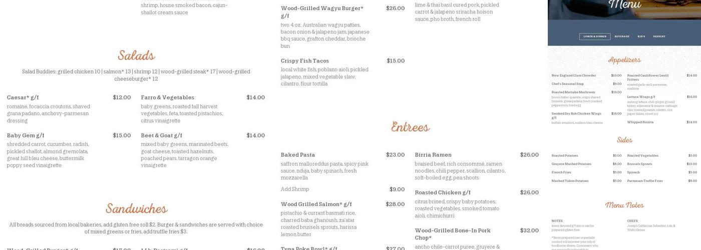 Iron Works, Warwick - Menu, Reviews (889), Photos (87) - Restaurantji