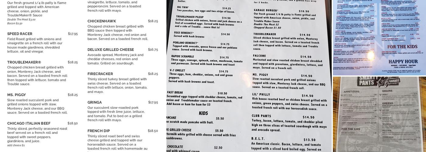 Smarty Pants Garage, Burien - Menu, Reviews (332), Photos (79 ...