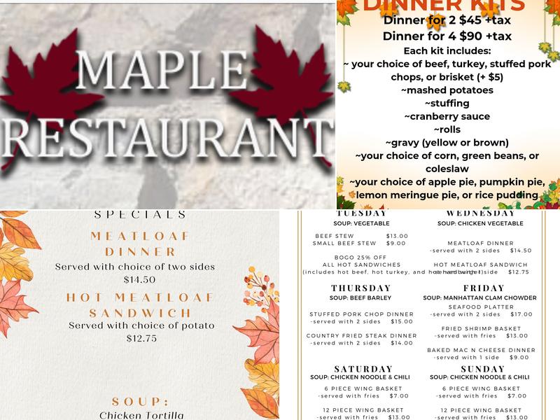 Maple Restaurant, Ambridge - Menu, Reviews (243), Photos (69 ...