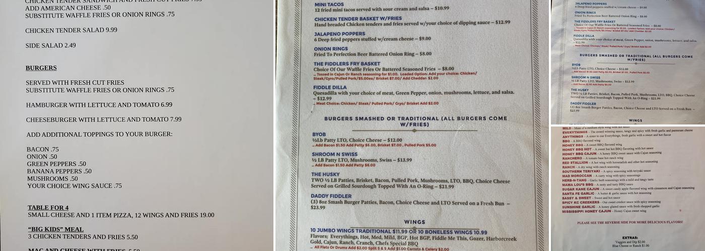 Fiddle Inn, Harborcreek - Menu, Reviews (214), Photos (40) - Restaurantji