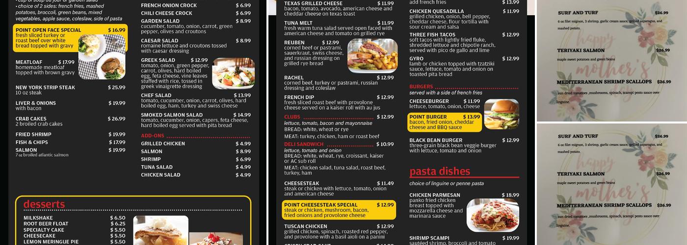 Point Diner, Somers Point - Menu, Reviews (333), Photos (53) - Restaurantji