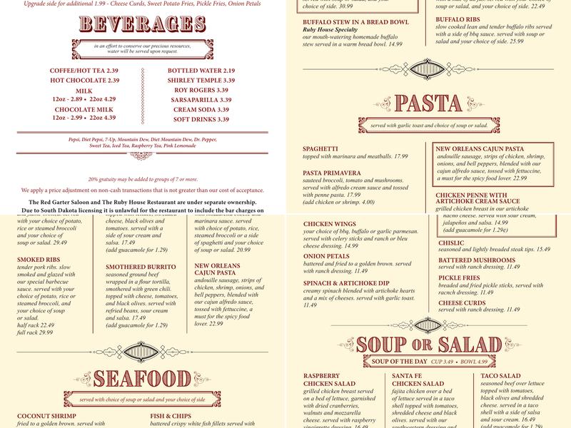 Ruby House Restaurant, Keystone - Menu, Reviews (698), Photos (118 ...